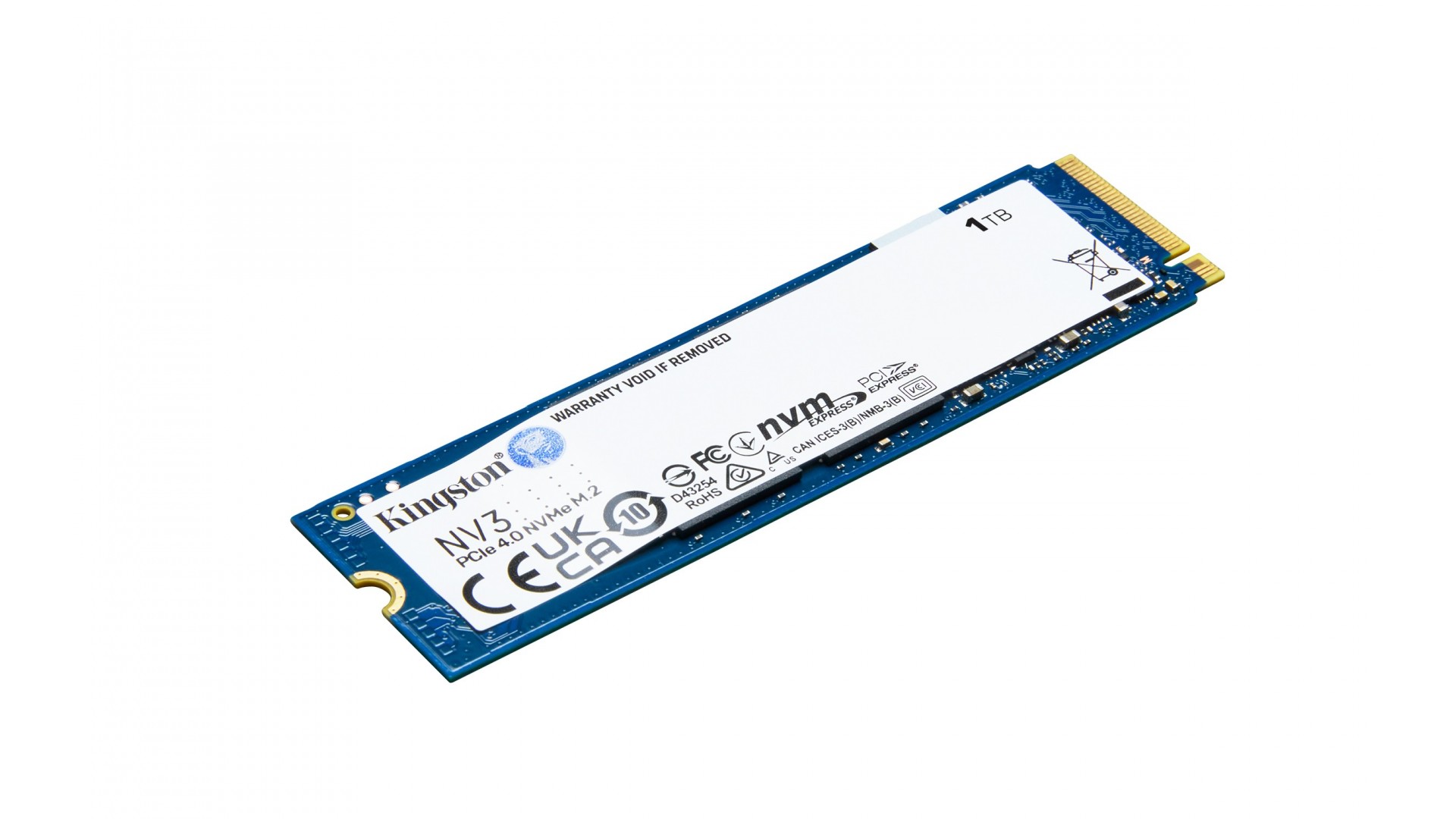 Kingston Technology 1000G NV3 M.2 2280 NVMe SSD