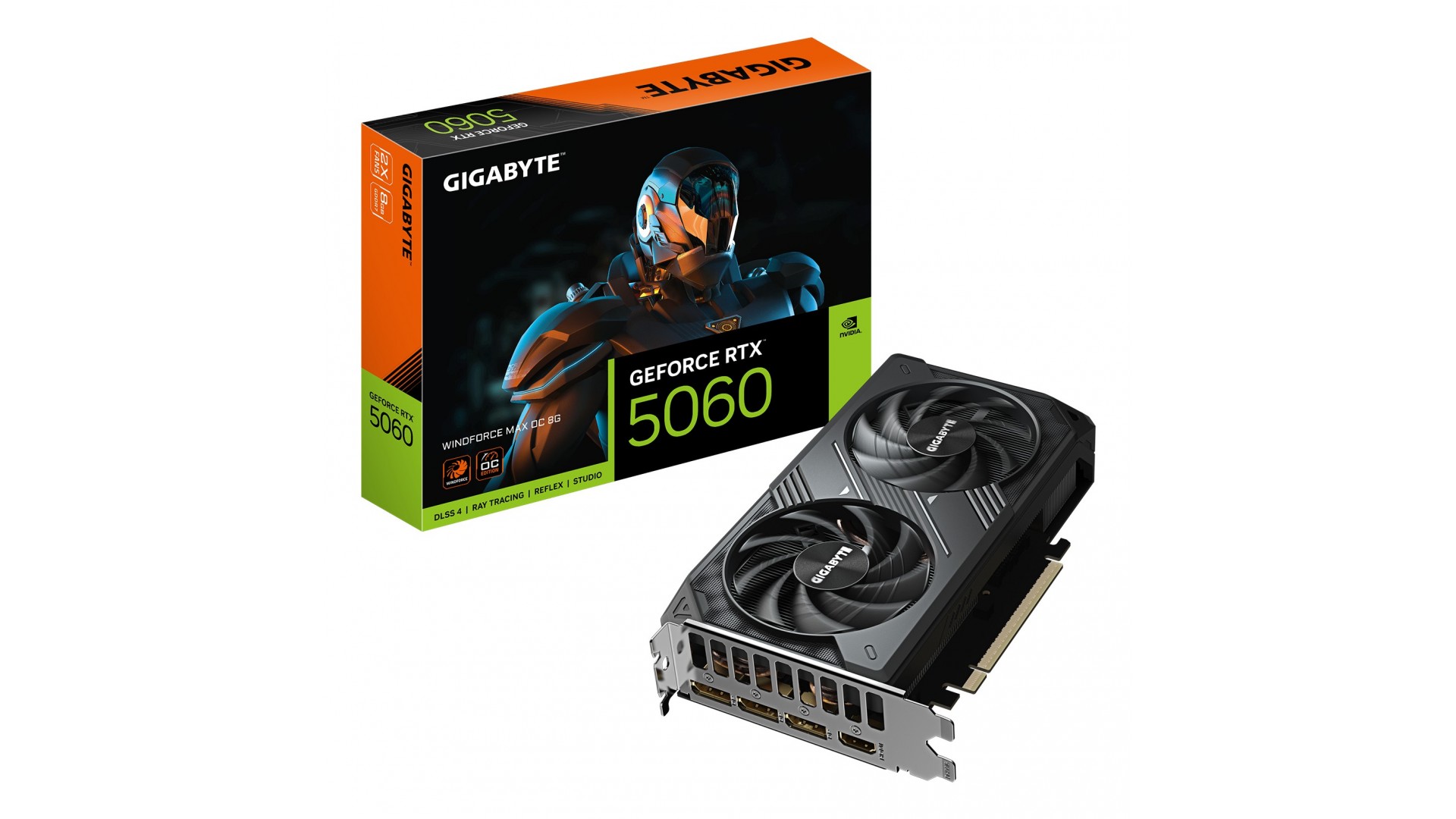 GIGABYTE GeForce RTX 5060 WINDFORCE MAX OC 8G Carte Graphique – 8 Go ...